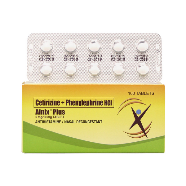 Buy Alnix plus cetirizine dihydrochloride / phenylephrine hydrochloride ...